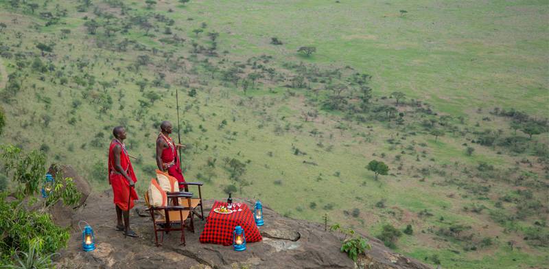 Mara Engai Wilderness Lodge - Hôtels 5 étoiles